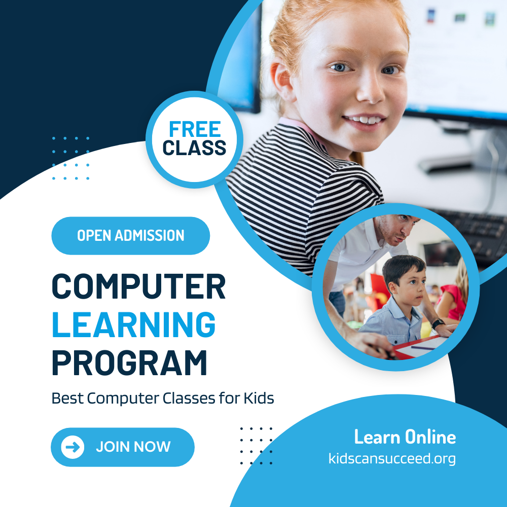 Typing Class – Kids Can Succeed Foundation